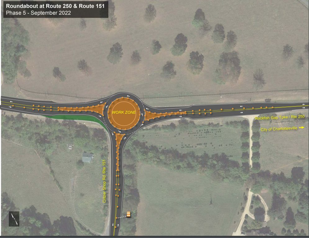 Route 151 / U.S. 250 detour finishes two days early – Information ...