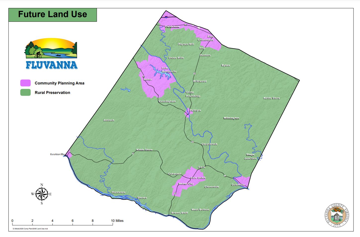 A month after Fluvanna County adopts Comprehensive Plan, PC to learn ...