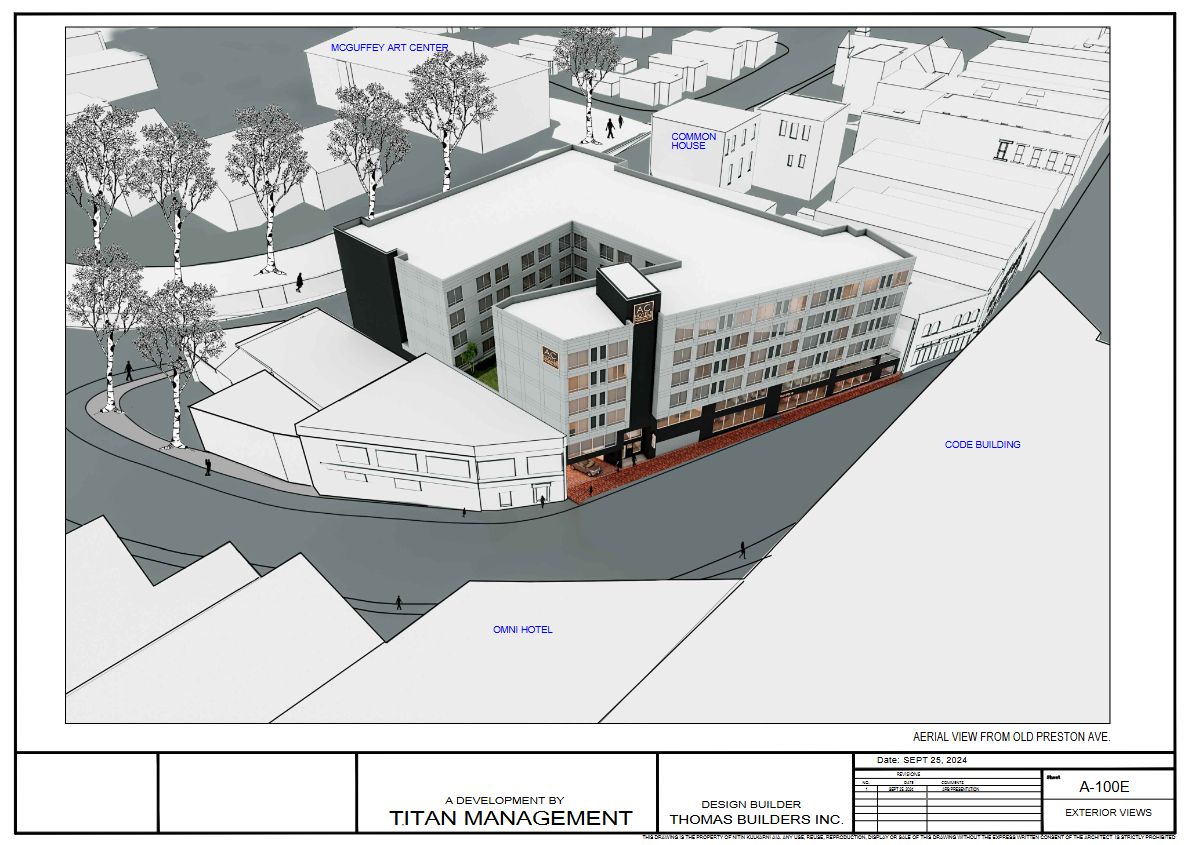BAR wants a different design for proposed hotel for 218 W. Market ...