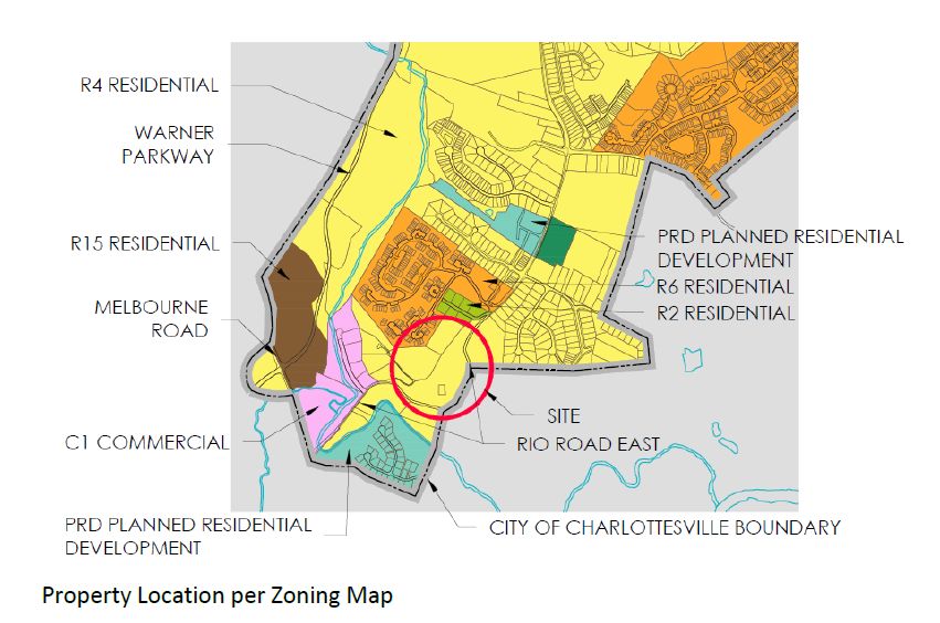 Rezoning filed in Albemarle for 75 units on Rio Road near ...