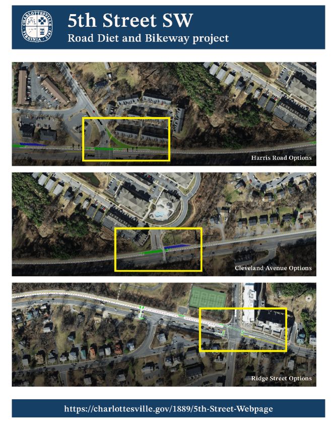 City of Charlottesville taking public input on removal of travel lane ...